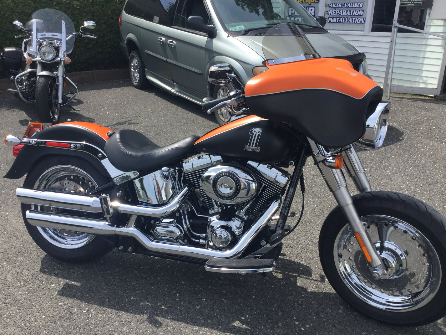 QUATTRO FAIRING FAT-BOY (4 SPEAKERS+RADIO) – Champcustombike